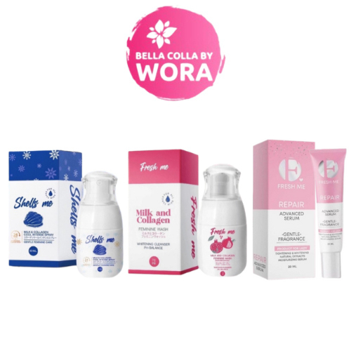 Fresh me Milk and Collagen Body Wash น้ำยาล้างน้องสาว [70 ml.] / Shells ...