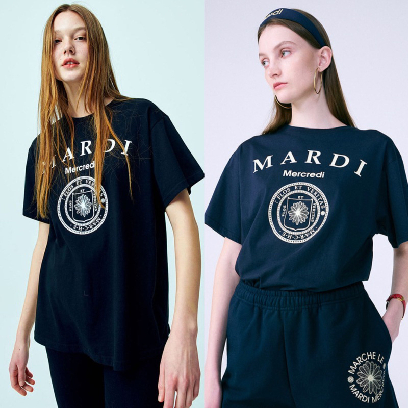 [พร้อมส่ง] เสื้อ Mardi Mercredi ลาย UNIV ของแท้ 💯% | Shopee Thailand
