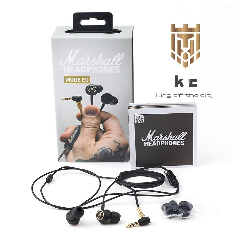 Marshall หูฟัง - Marshall Mode EQ Black&Brass | Shopee Thailand
