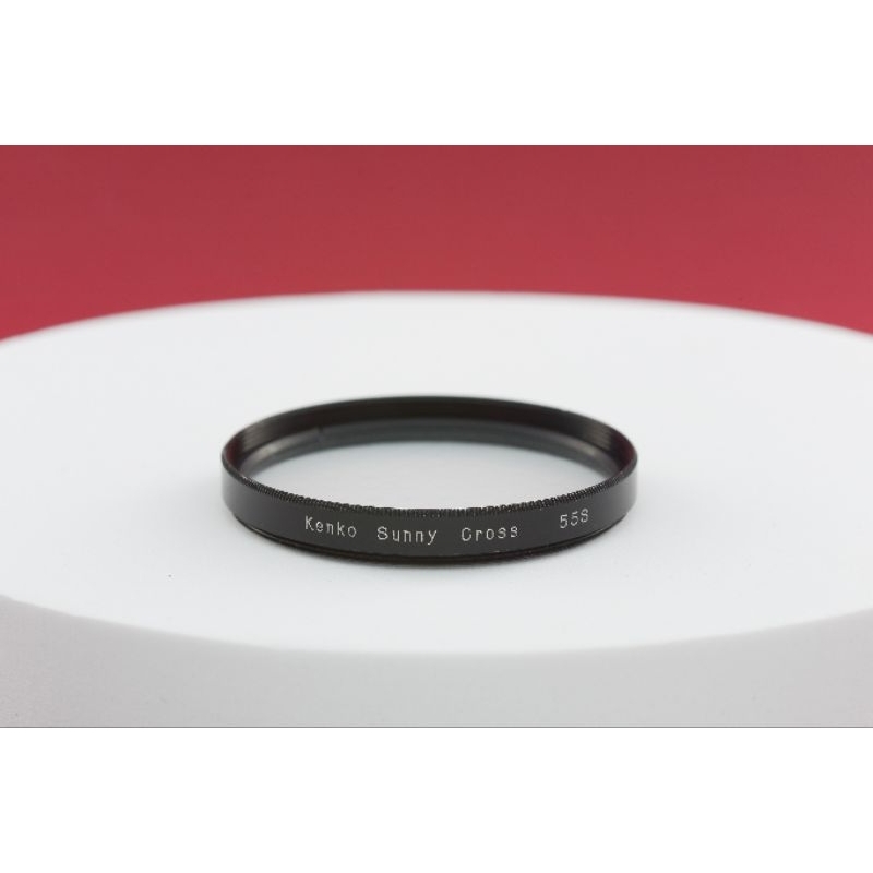 kenko cross screen filter 55mm sizeฟิลเตอร์เอฟเฟค แฉก สภาพดี พร้อมใช้ ...