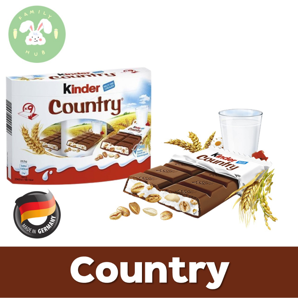 Kinder Germany Chocolate ช็อกโกแลตนมสอดไส้ครีมนม พร้อมส่งมีให้เลือกหลาย ...