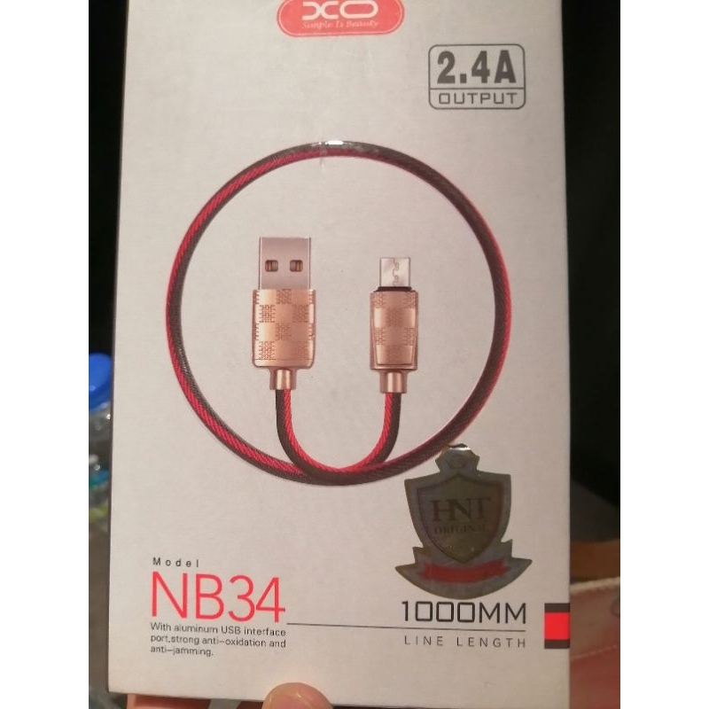 #สาย Fast Charge 1000M #สาย Micro USB ไม่ขาดง่ายใช้นาน ในกล่องหรูหรา ...