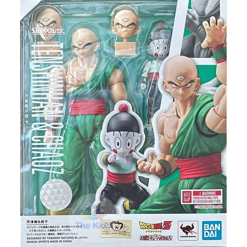 (มือ2 jp. ส่งฟรี มีกล่องน้ำตาล) SHF Tenshinhan & Chaoz S.H.Figuarts ...