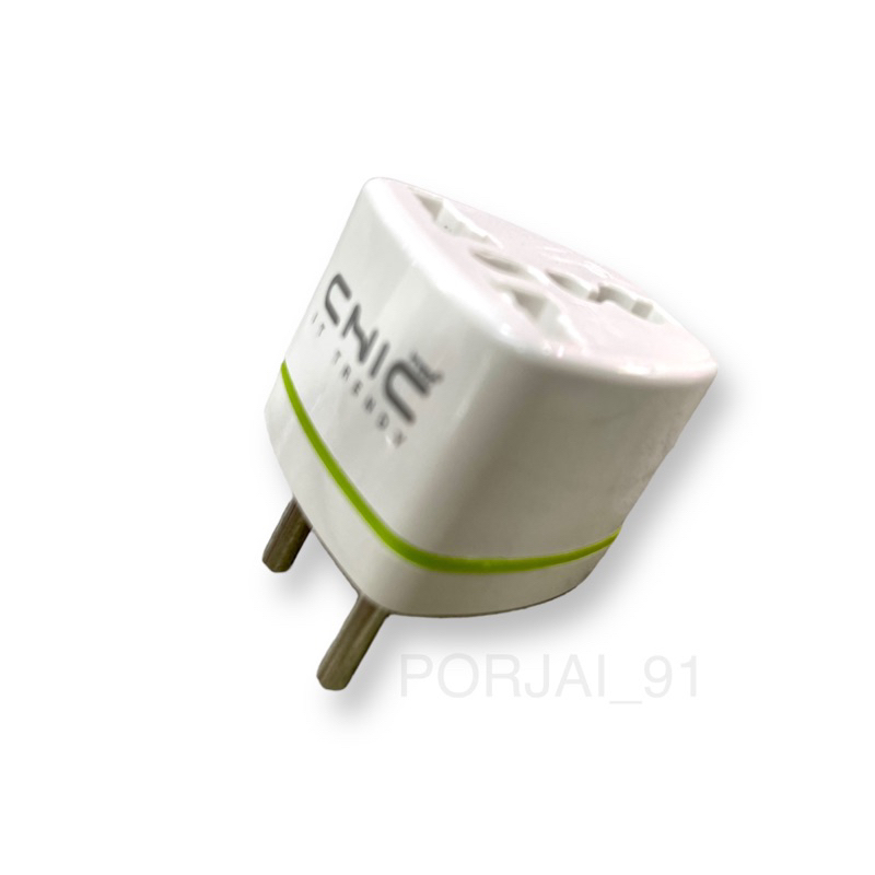หัวแปลงปลั๊กไฟ CHIC UNIVERSAL ADAPTER 1 ช่องเสียบ Model : US01 | Shopee ...
