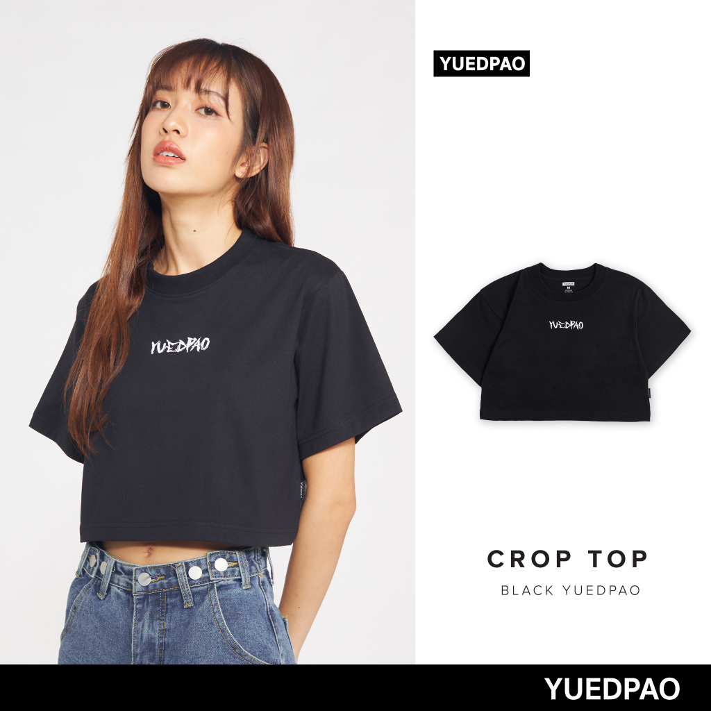 Yuedpao No.1 เสื้อยืดครอป ผ้าหนาทรงสวย ยับยากรีดง่าย รับประกันไม่ย้วย 2 ...