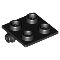 [319] ชิ้นส่วนเลโก้ Lego Part Hinge Brick 2 x 2 Top Plate (6134) ราคา ...