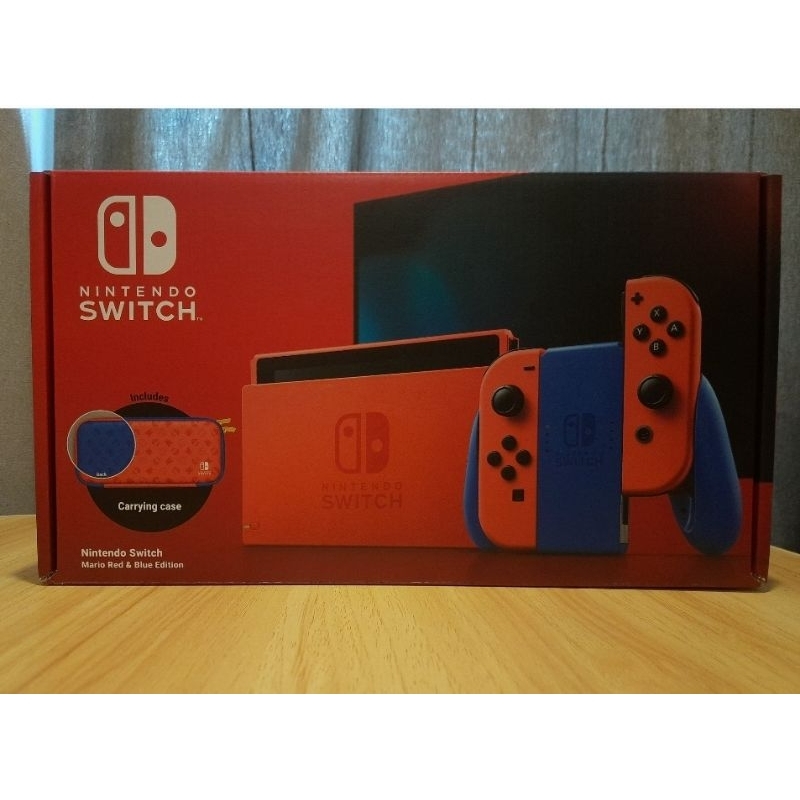 Nintendo Switch Mario Edition มือสองของครบชุด ของแท้สภาพ98%มีกล่องให้ ...