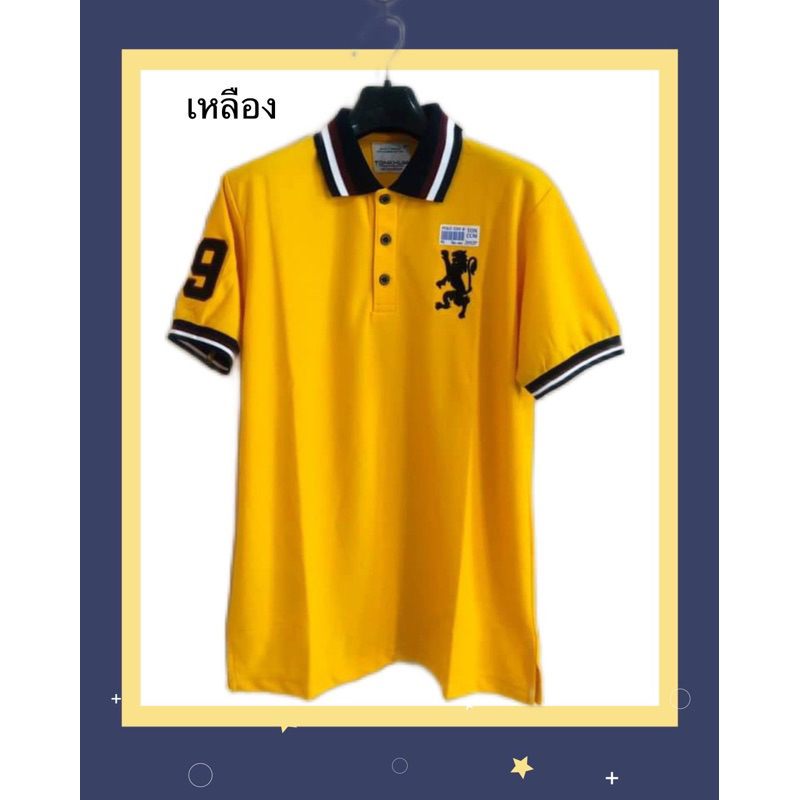 เสื้อโปโลไซส์ใหญ่ปักสิห์ปกคลิป S-8XL อก38-60” | Shopee Thailand