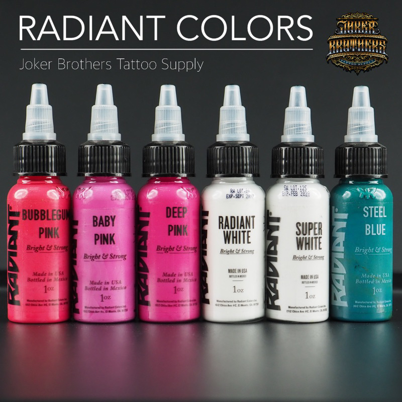 หมึกสัก RADIANT COLORS ขนาด 1 OZ MADE IN USA | Shopee Thailand