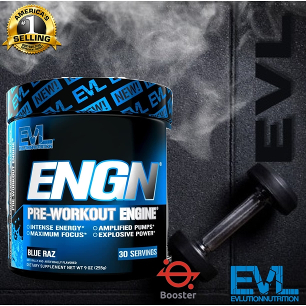 EVL ENGN [30Servings] สุดยอดพรีเวิร์คเอ้าท์ | Shopee Thailand