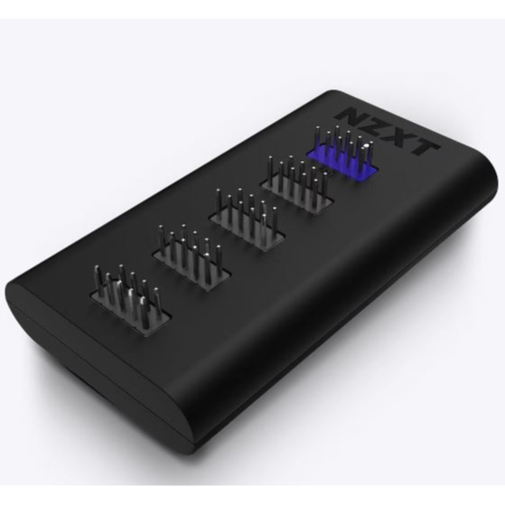 NZXT Internal USB Hub (Gen 3) Internal USB 2.0 Expansion Hub | Shopee ...