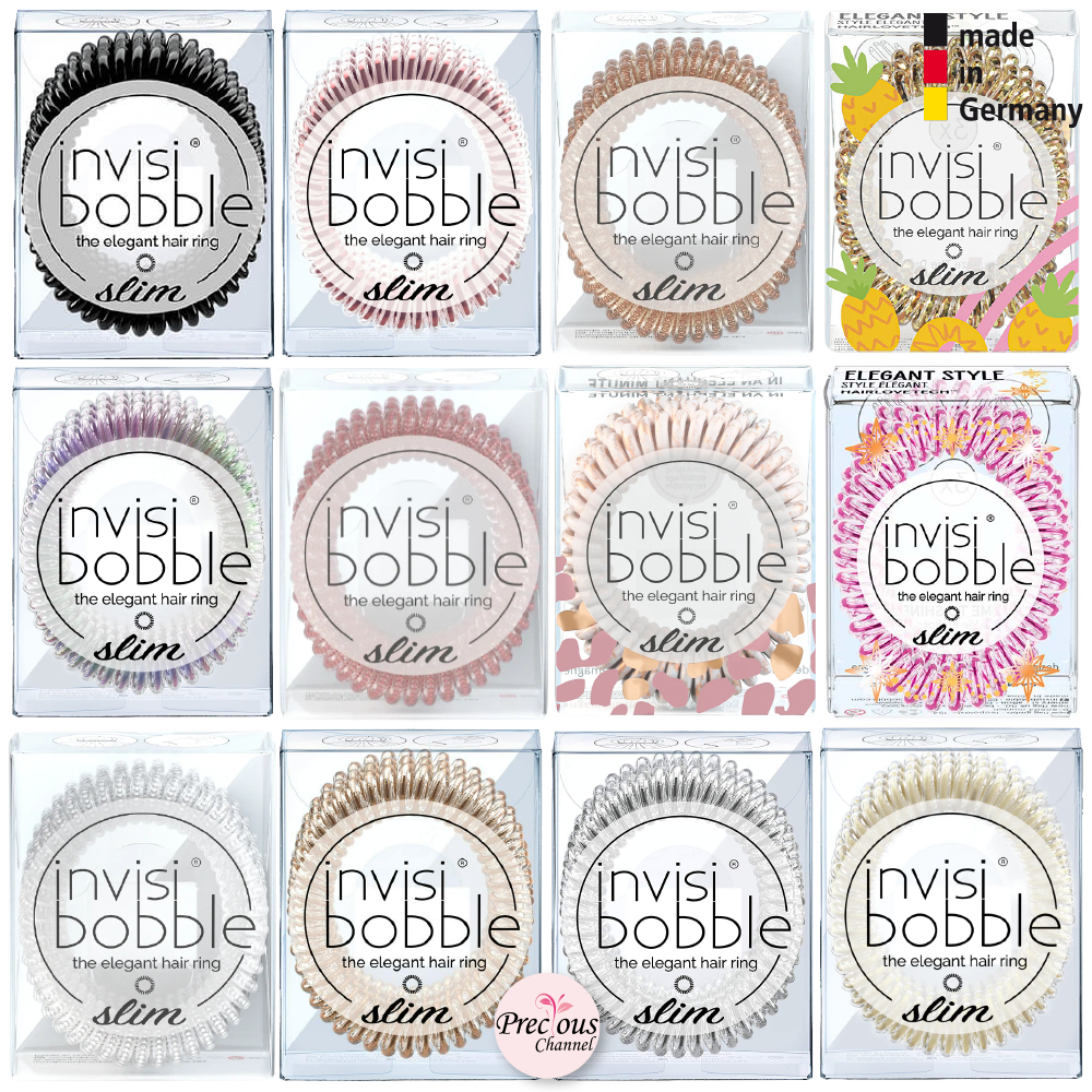 ถูกที่สุด ของแท้!!! ยางมัดผม invisibobble Slim ทั้งแบ่งขายและยกกล่อง ...