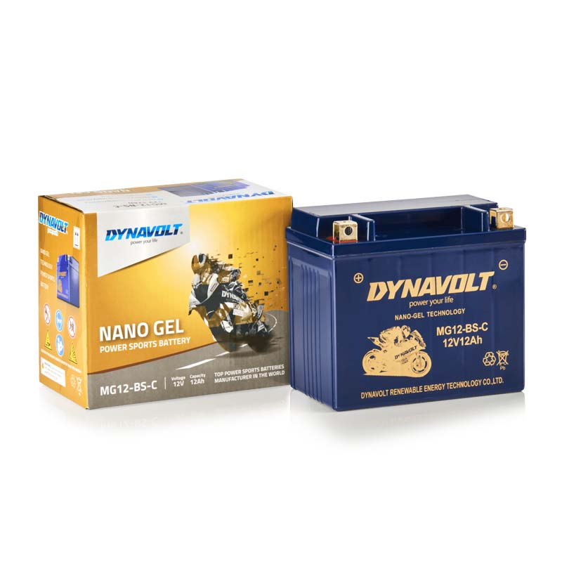DYNAVOLT MG12B-4-C แบตเตอรี่มอเตอร์ไซค์ แบตเตอรี่ นาโนเจล | Shopee Thailand
