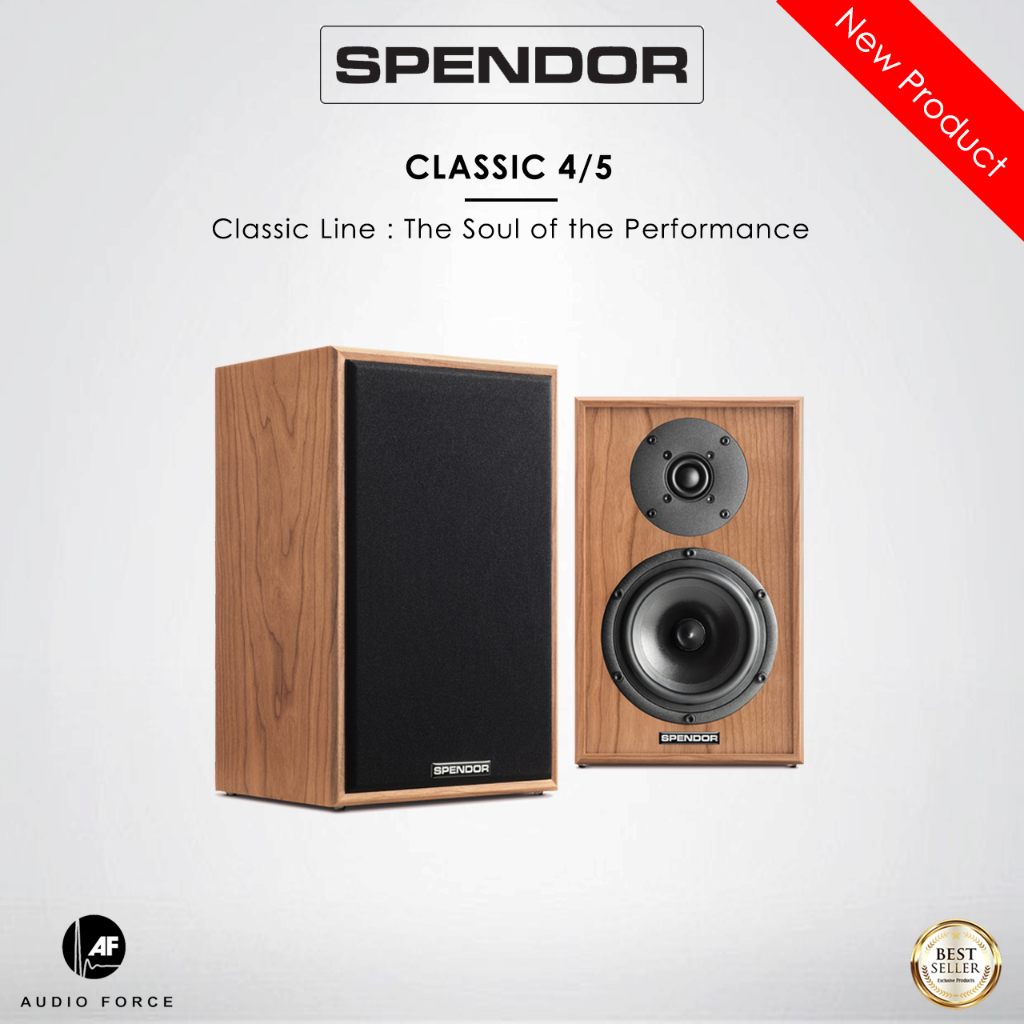 Spendor Classic 4/5 Classic Line : The Soul Of The Performance | Shopee ...