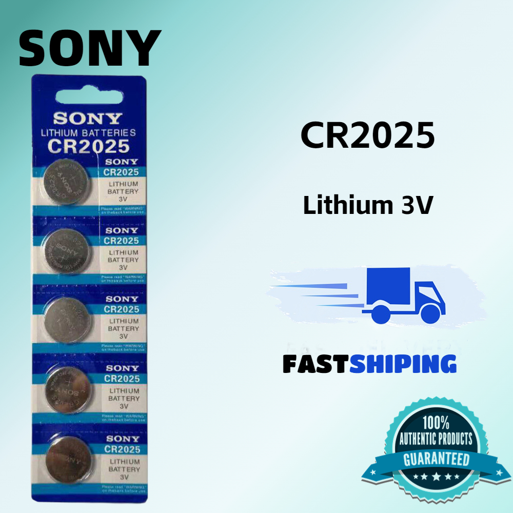 ถ่าน SONY รหัส CR2032 CR2025 CR2016(3V) Made in Japan (ราคาต่อแผง) ถ่านไบออสBios ถ่านกระดุม ...