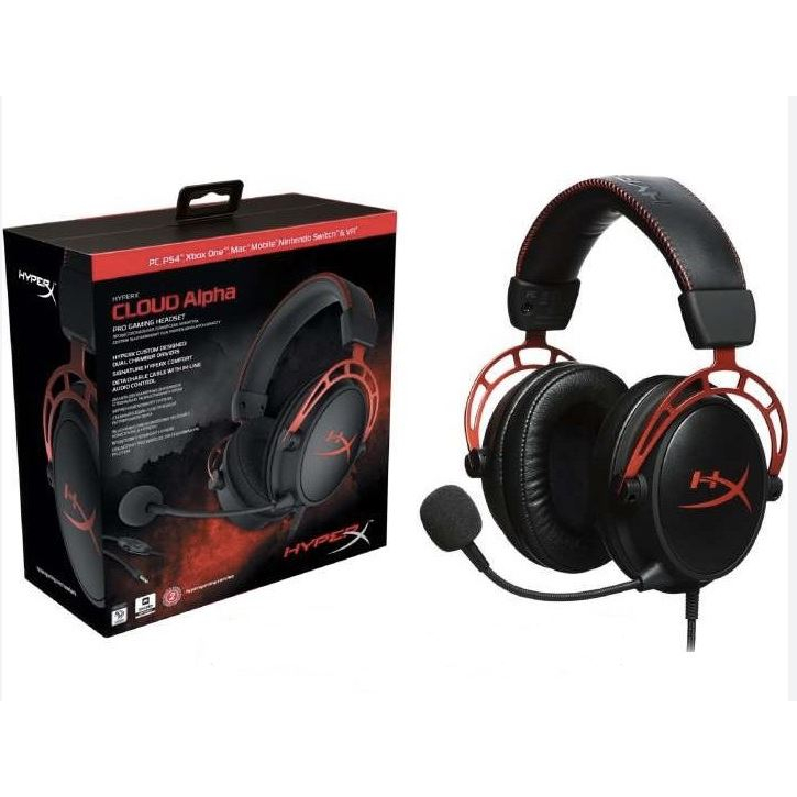HYPER X HEADSET CLOUD ALPHA RED : 4P5L1AB#UUF GAMING | Shopee Thailand