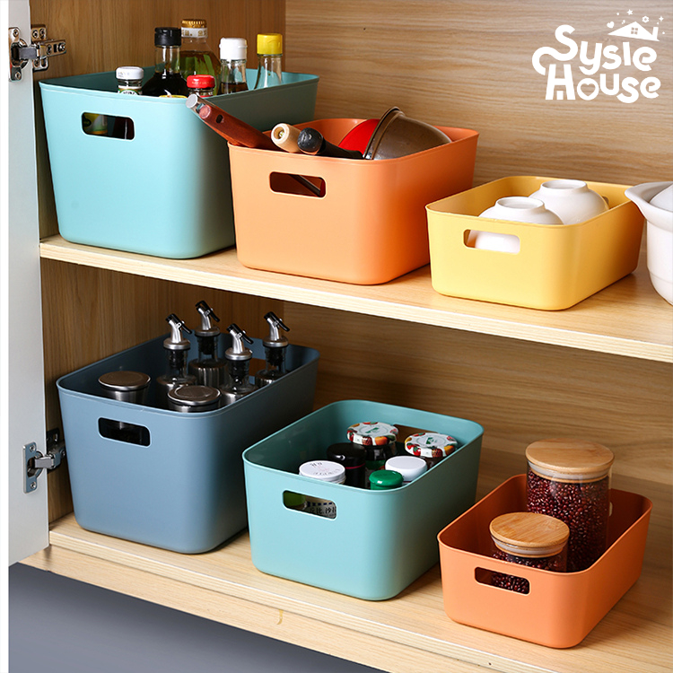 Sysie House กล่องพลาสติกพร้อมฝาปิด ใส่ของใช้อเนกประสงค์ทั่วไป ประหยัด ...