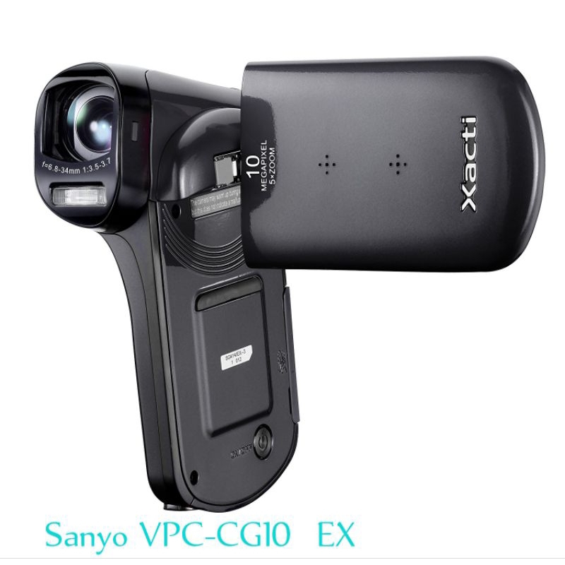SANYO XACTI VPC-CG10EX กล้องวีดีโอดิจิตอลมือสองสภาพดี | Shopee Thailand