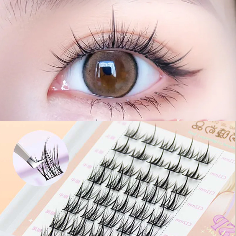 ISABELLA พร้อมส่ง ขนตาปลอมแบบเซท แบบช่อขนตา นิ่ม ขนตาธรรมชาติ ขนตาปลอม ...