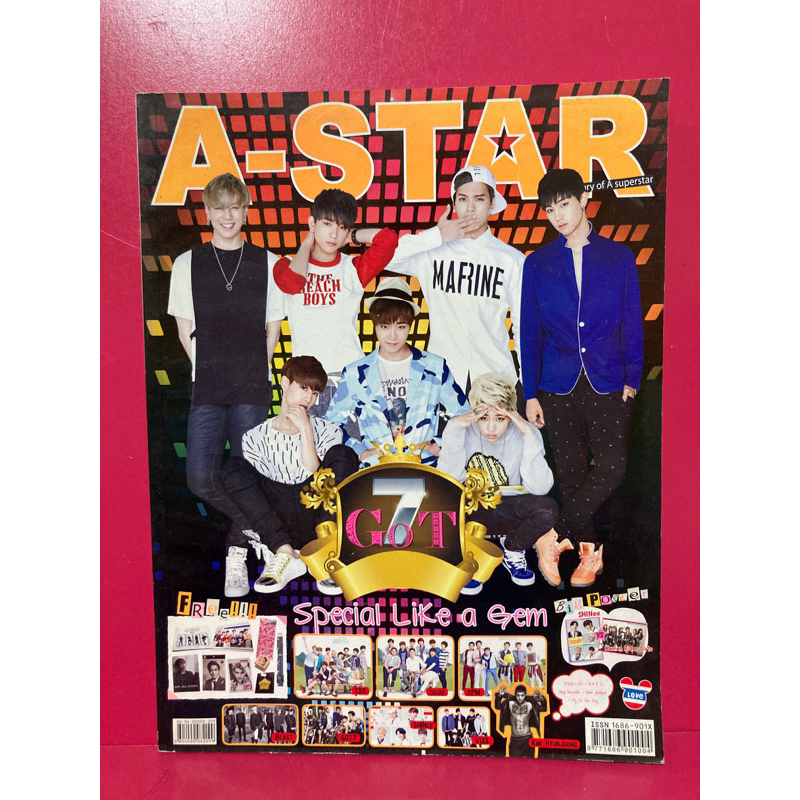 A-STAR ปก GOT7 ปี 2014 EXO 2PM VIXX BEAST SJ SHINEE นิตยสารดารา นักร้องเกาหลี | Shopee Thailand