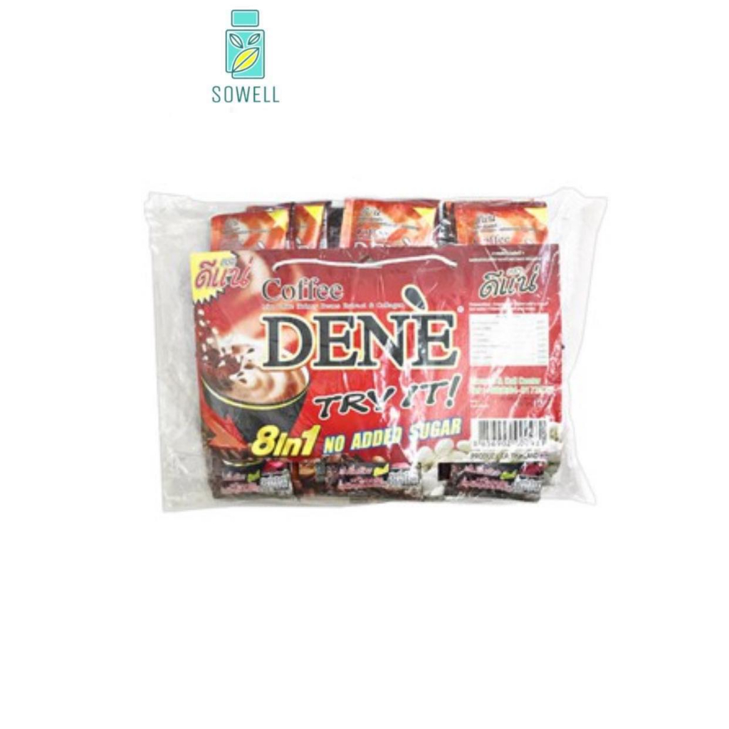 Dene Coffee กาแฟ 8 in 1 กาแฟดีเน่ สูตรถั่วขาวและคอลลาเจน 30ซอง | Shopee ...