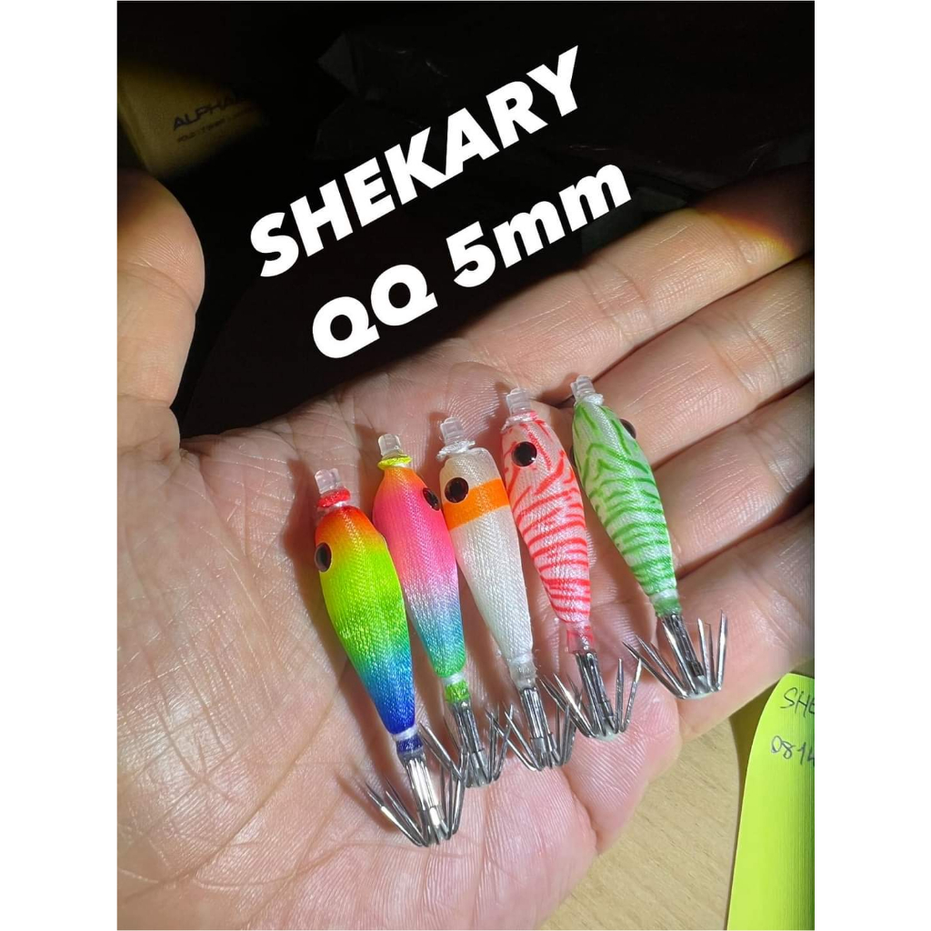 โยจุ๊ฟตกหมึก Shekary QQ 5 mm เรืองแสง | Shopee Thailand