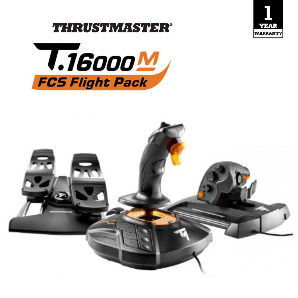 (พร้อมส่ง) THRUSTMASTER T.16000M FLIGHT PACK รองรับ PC (รับประกันศูนย์ ...