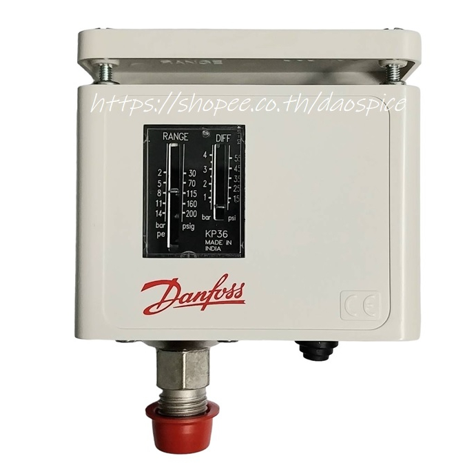 KP36 060-110891 *แถมฝาปิด* Pressure Switch Danfoss | Shopee Thailand