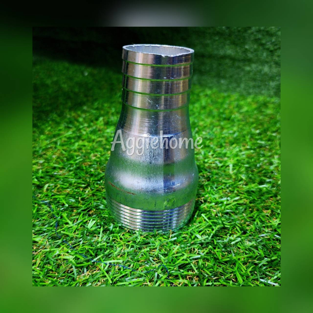 TREETOOLS หางไหลเหล็ก เกลียวนอกลด ขนาด 2" X 1 1/2" นิ้ว (แพ็ค 1ตัว) แป๊ปรีด หางไหล หางไหลเกลียว ...