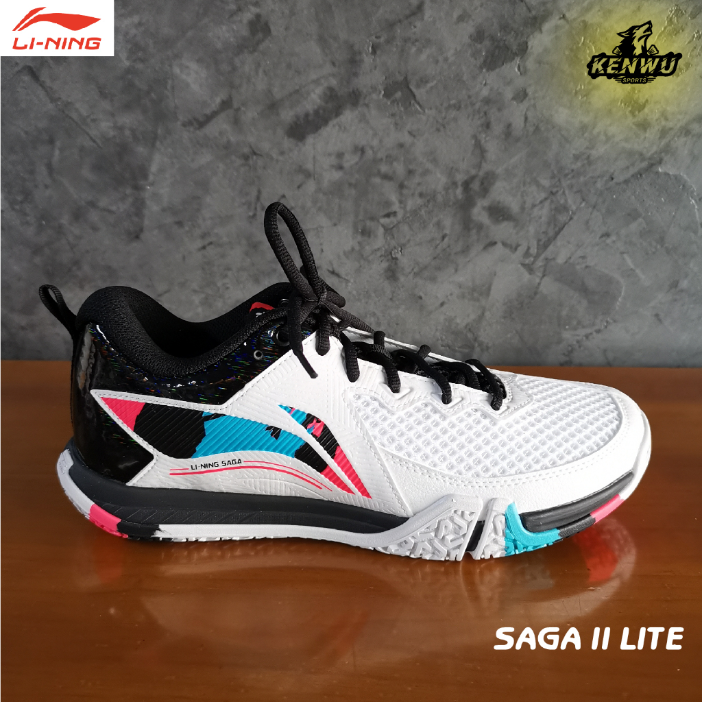 รองเท้าแบดมินตัน Li-Ning รุ่น SAGA II LITE รองเท้าระดับ Professional ...
