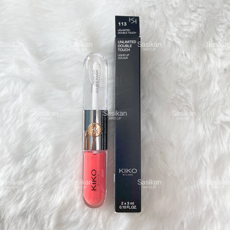 สี113 Corallo Satinato/KIKO Unlimited Double Touch 6 ml.ลิควิดลิปสติก 2 หัวแปรง | Shopee Thailand