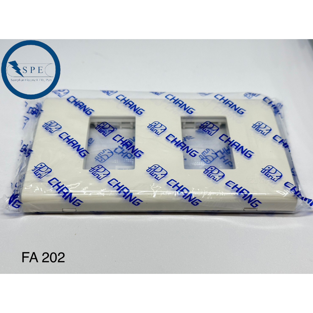 CHANG FA-202 หน้ากาก 2 ช่อง สีขาว /ราคาต่อชิ้น | Shopee Thailand