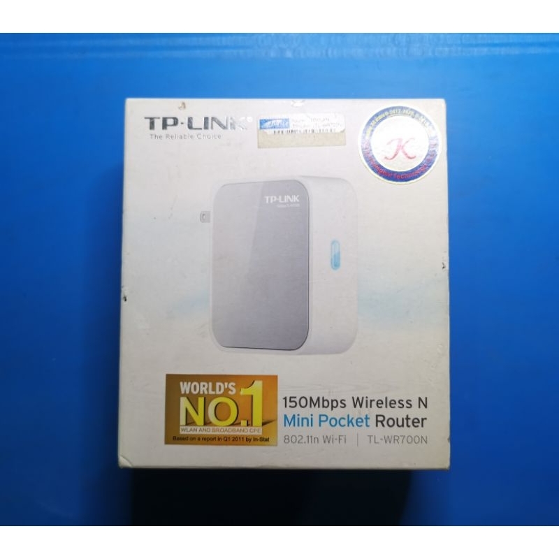 Wireless Router Tp Link Tl Wr700n Mini Pocket Shopee Thailand