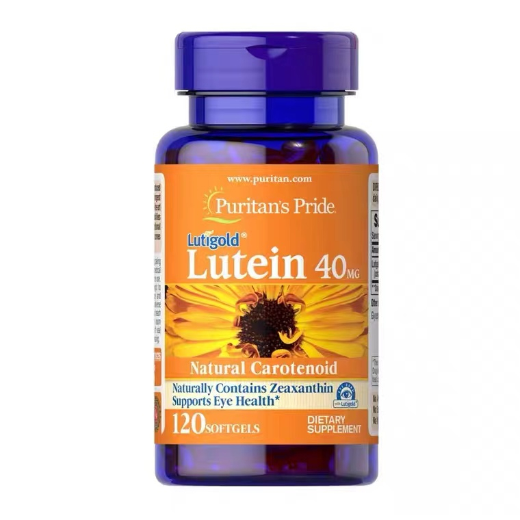 Puritan's Pride lutein WITH ZEAXANTHIN 40 mg 120 Softgels บำรุงดวงตา ...