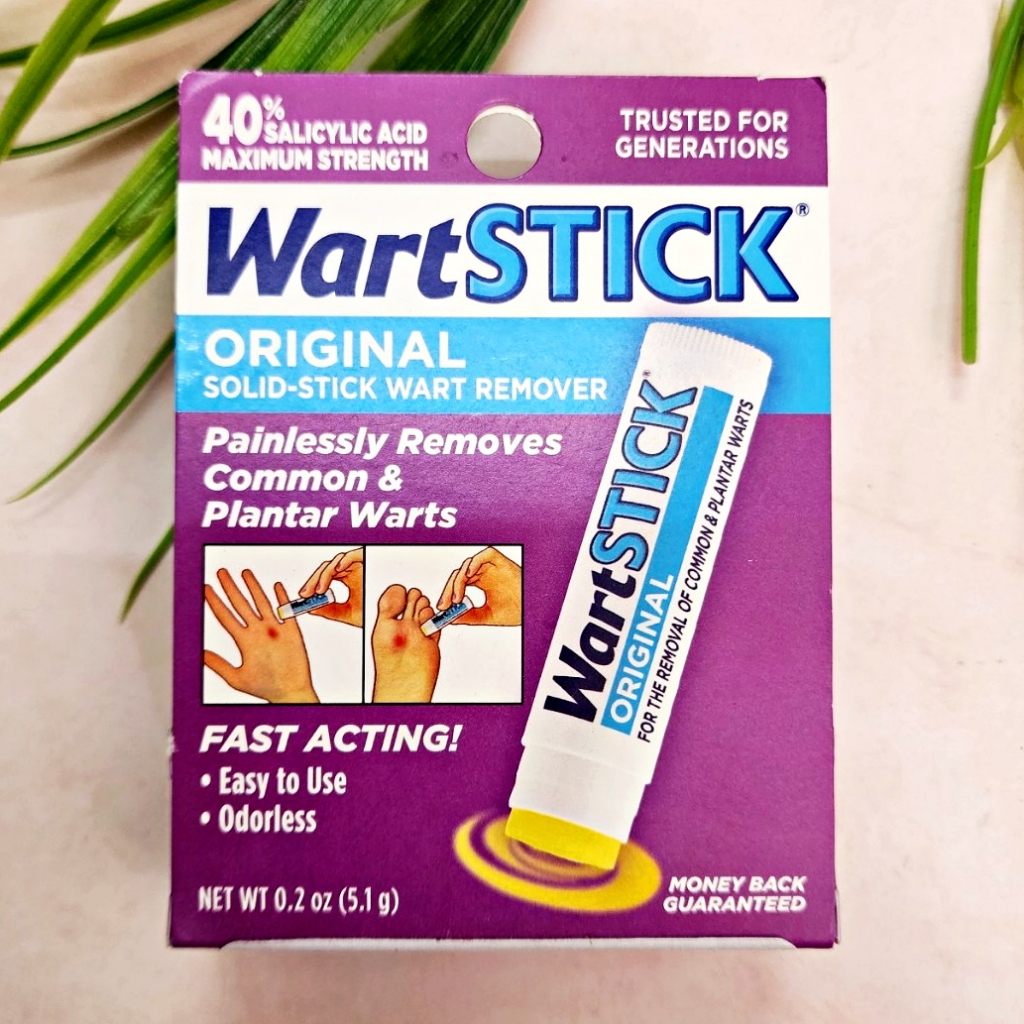 [WartStick®] Original Solid-Stick Wart Remover 5.1 g แท่งบาล์มกำจัดหูด | Shopee Thailand