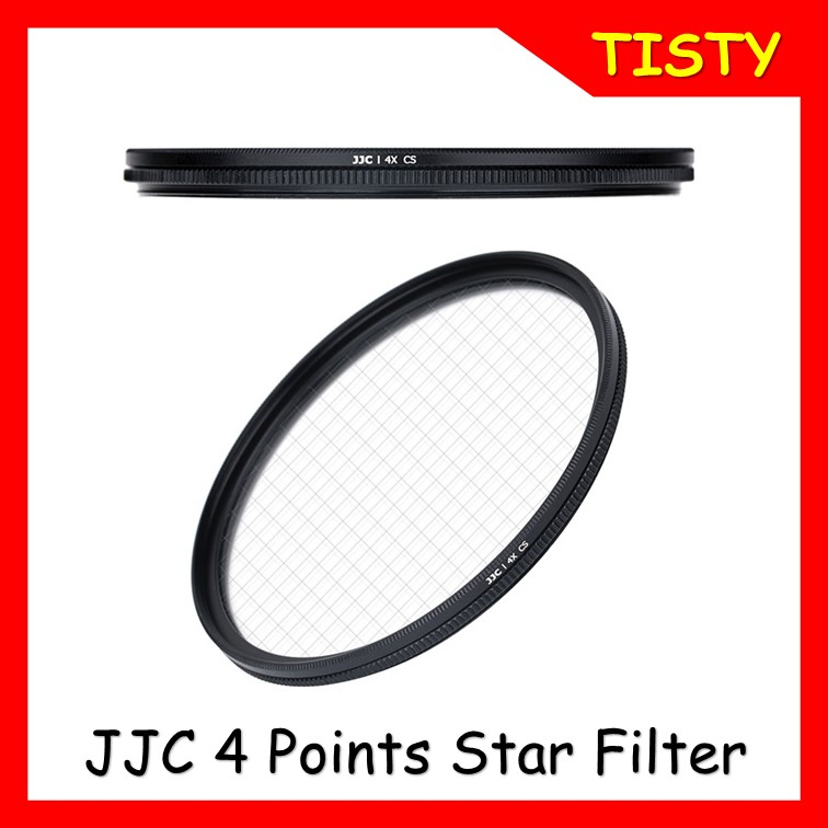 JJC 4 Points Star Filter ฟิลเตอร์สตาร์ 4 แฉก | Shopee Thailand