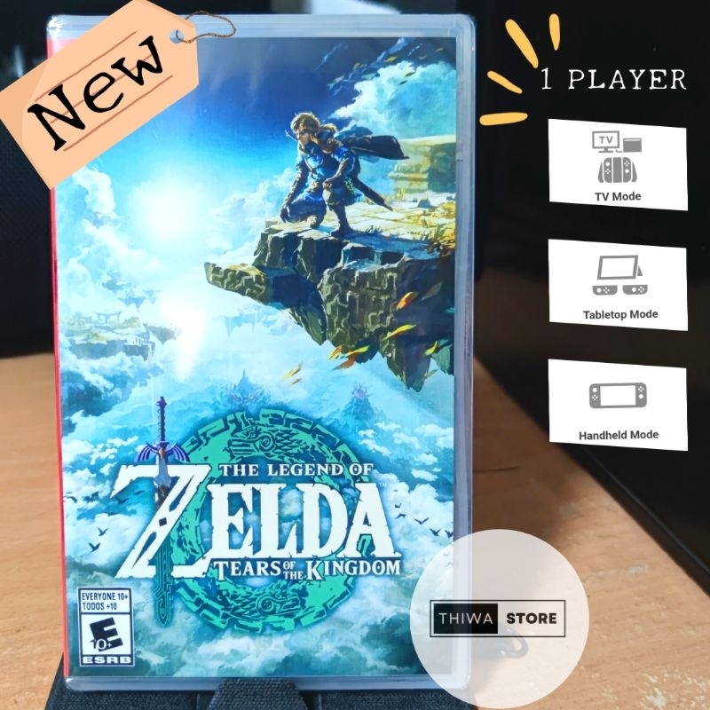 [*0*เพียง 1,521 บาท โค้ดส่วนลด 10DDXSEPW4] (มือ1) Nintendo Switch | Zelda Tears of The Kingdom ...