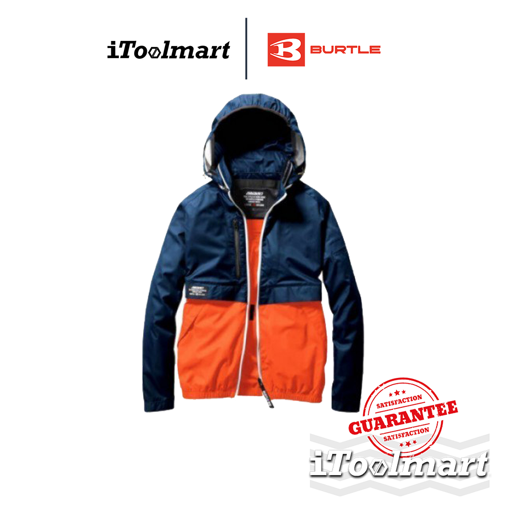 BURTLE เสื้อพัดลม ไร้สาย AIRCRAFT AC1171-82 สีดำกลมท่า-ส้ม (ตัวเปล่า) | Shopee Thailand