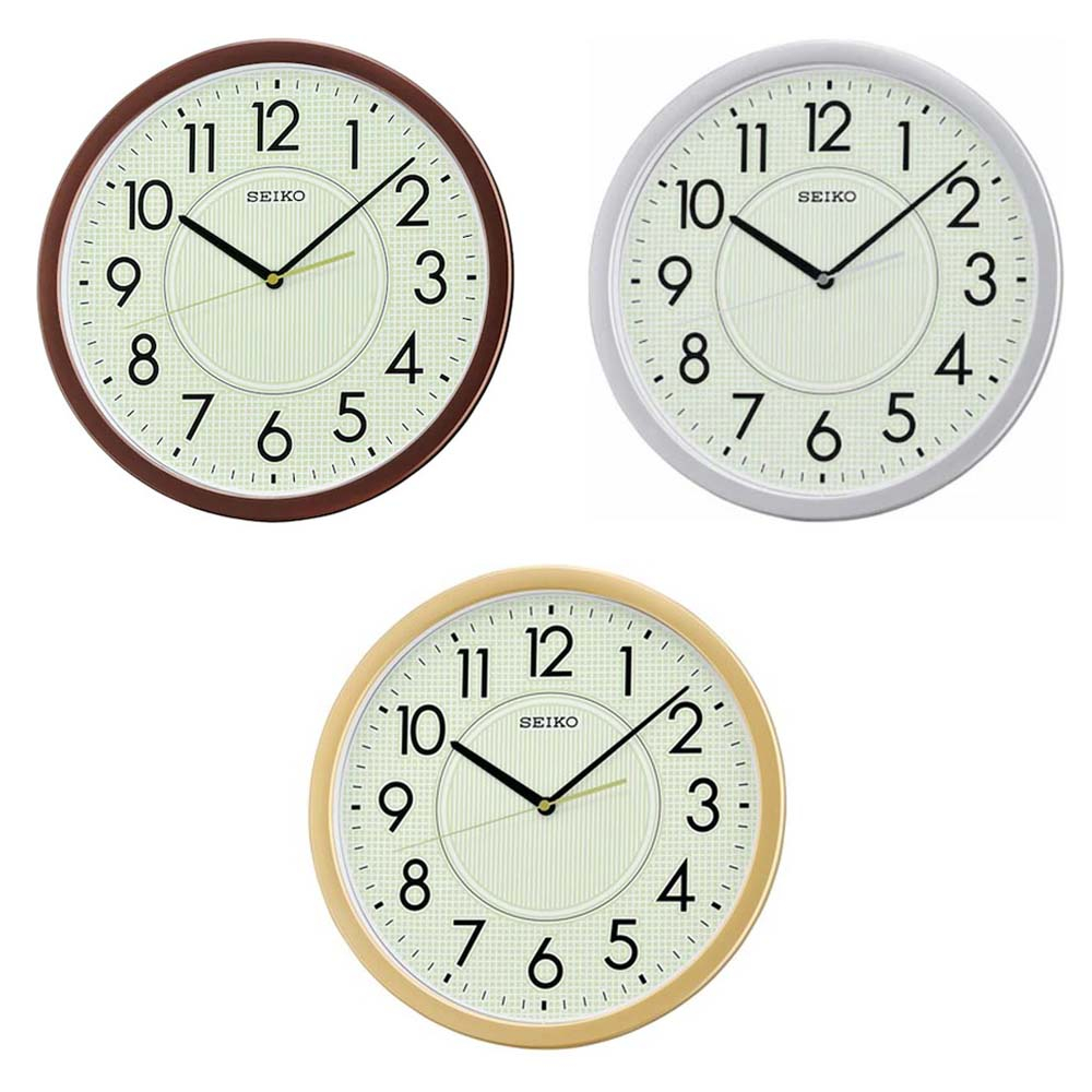 SEIKO นาฬิกาแขวน รุ่น QXA629 (QXA629B,QXA629S,QXA629G) | Shopee Thailand