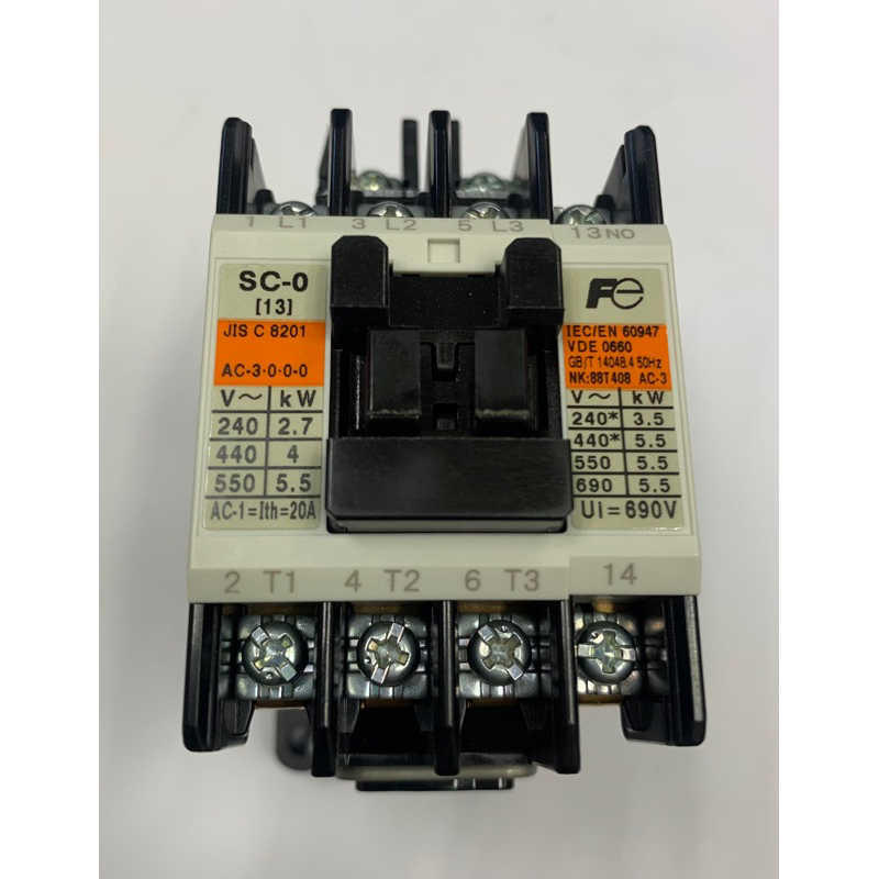 แมกเนติกคอนแทคเตอร์ รุ่น SC-0 110V FUJI | Shopee Thailand