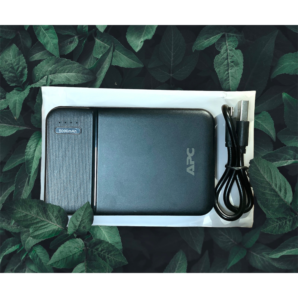แบตเตอรี่สำรองจาก APC Powerbank ความจุ 5000mAh | Shopee Thailand