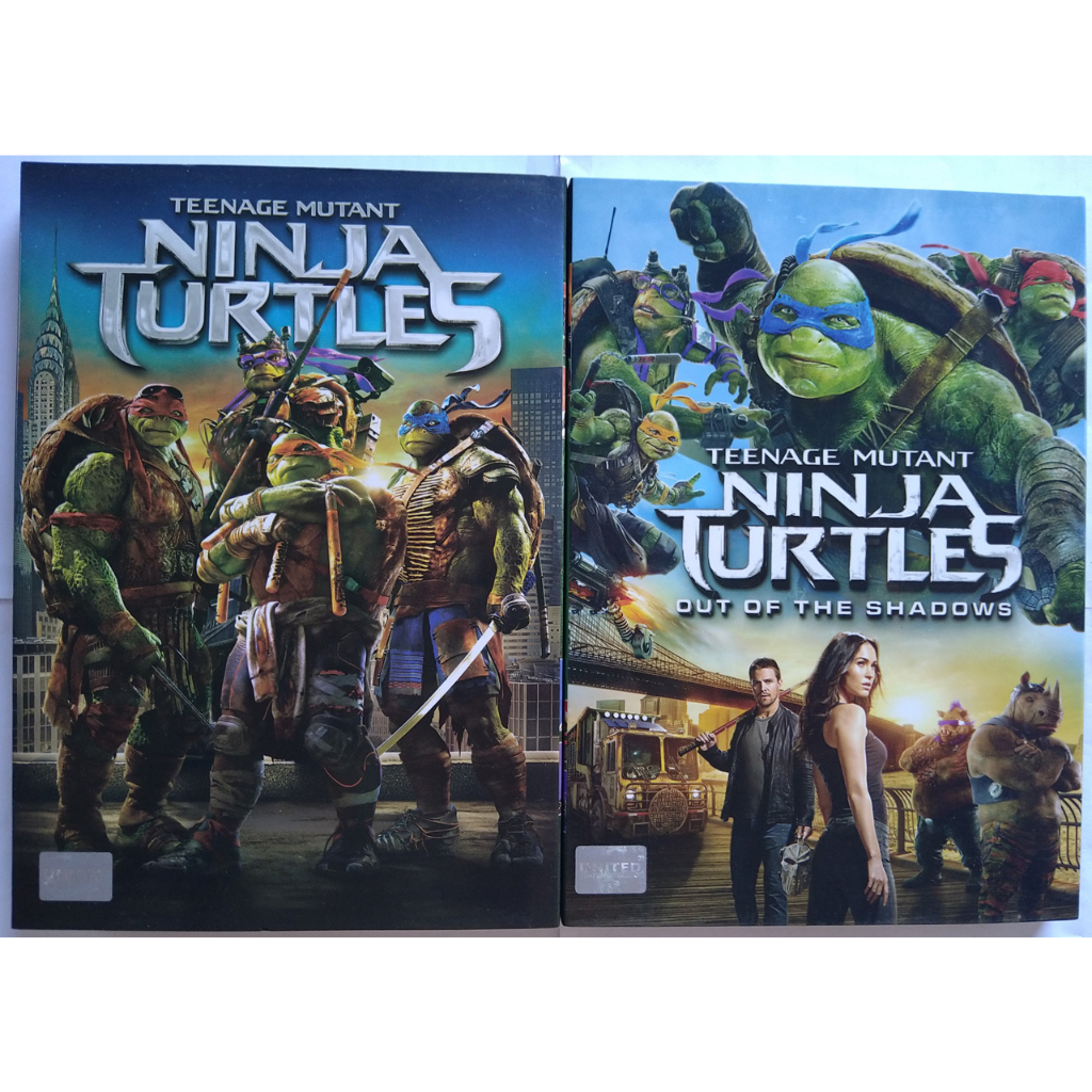 Teenage Mutant Ninja Turtles 1 - 2 เต่านินจา ภาค 1 - 2 DVD | Shopee Thailand
