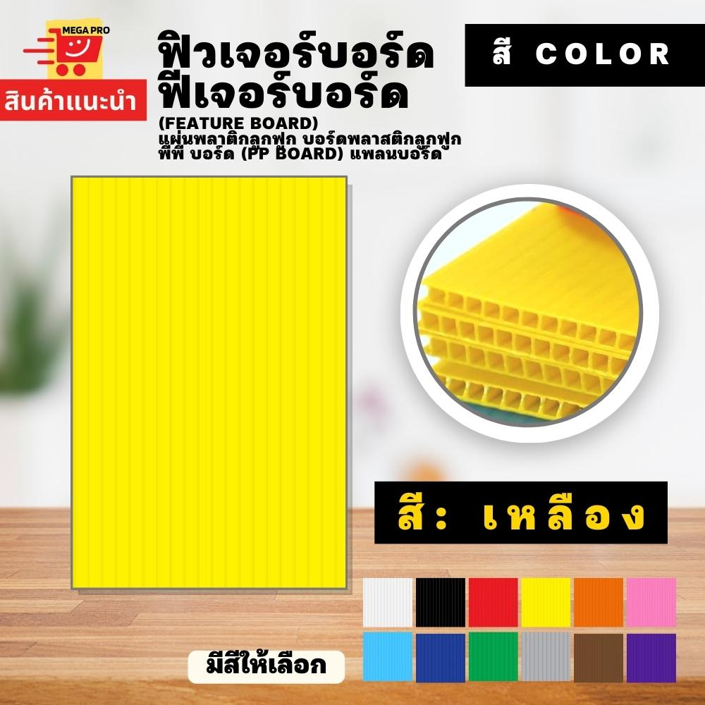 ฟิวเจอร์บอร์ด ฟีเจอร์บอร์ด Feature board หนา 5 มิล 49x65 ซม.แพค 10 แผ่น ...