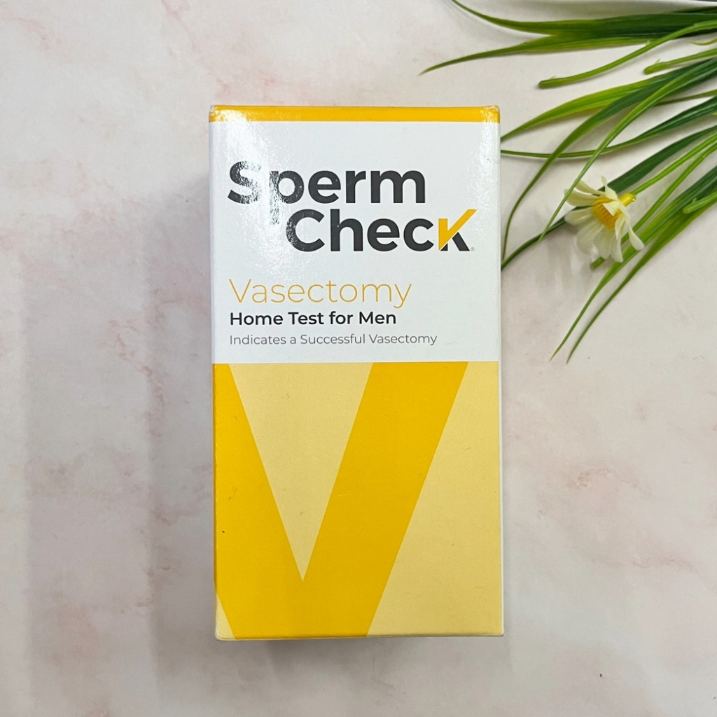 [Spermcheck®] Home Test Kit for Men 1 Test ชุดตรวจปริมาณอสุจิ ด้วย ...