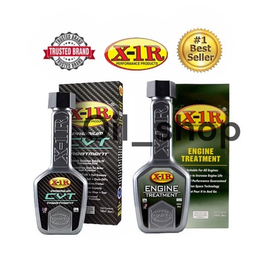 X-1R Engine Treatment สารเพิ่มประสิทธิภาพเครื่องยนต์ & X-1R PREMIUM CVT ...
