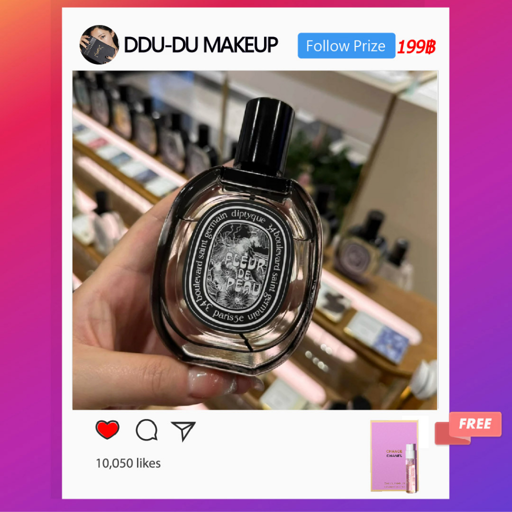แท้/ส่งไว ️24ชม Diptyque Orpheon Fleur De Peau Eau Rose Tam Dao ...