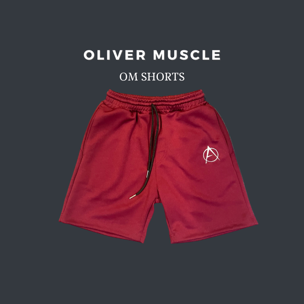 OLIVER MUSCLE กางเกงขาสั้นผู้ชายยืดมาก กางเกงขาสั้นใส่ออกกำลังกาย ไม่มี ...