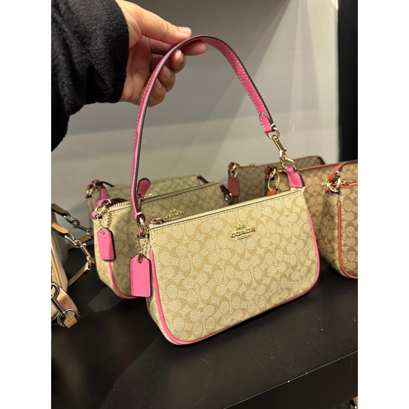 COACH Nolita 19 In Blocked Signature Canvas CA3308,CA3444,CE698 ...