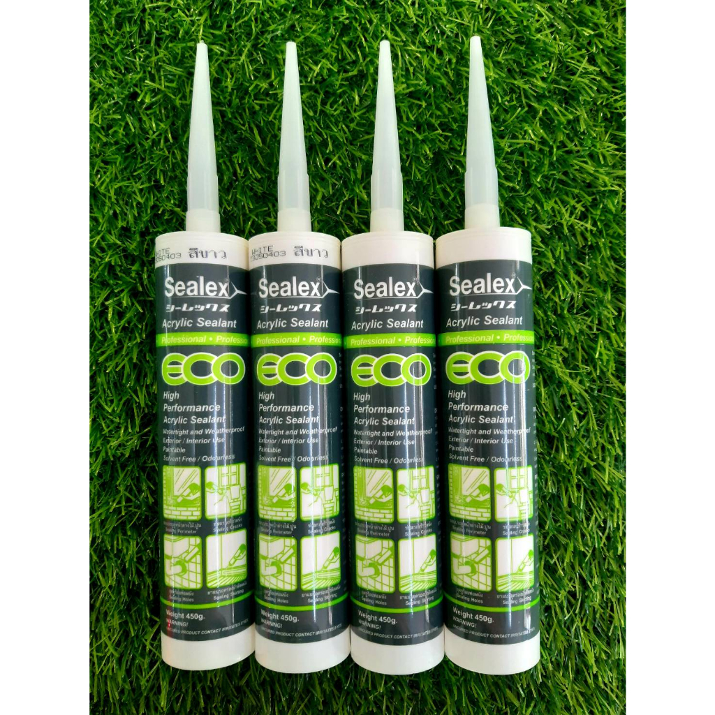 กาวอะครีลิค Sealex Eco สีขาว | Shopee Thailand