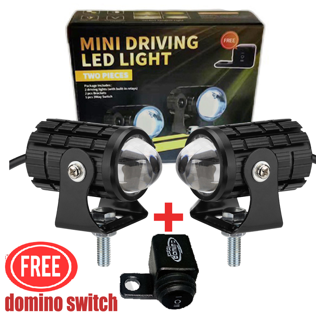 ไฟสปอร์ตไลท์ LED Mini Driving Light 20watt สองสี 3000 Lumens. DC9-36VDC ...